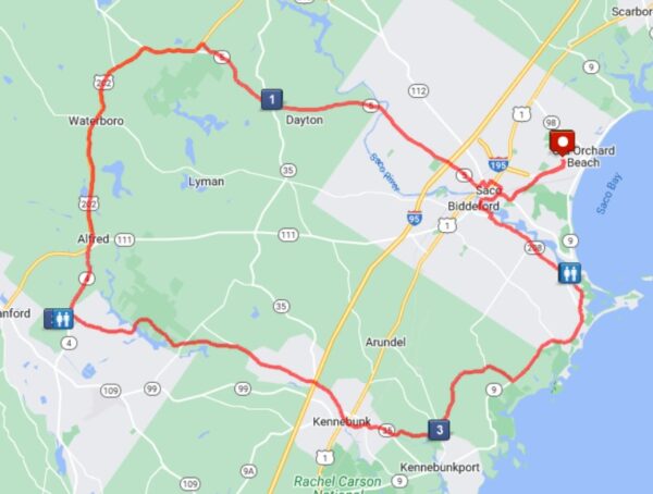 Maps & Directions - New England Parkinson’s Ride